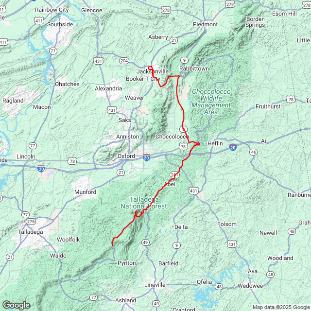 Cheaha Challenge Gran Fondo 2023 Weather Forecast