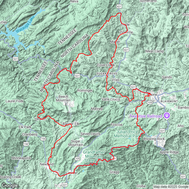 Boone Gran Fondo 2023 Weather Forecast