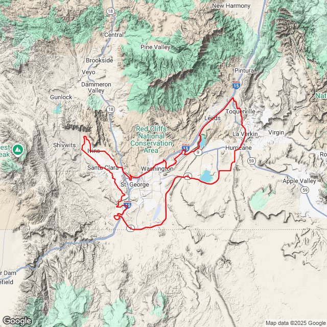 Spring Tour of St. George 2020 Weather Forecast